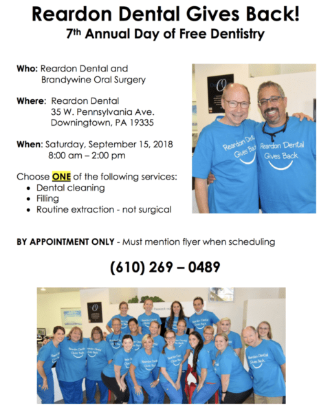 Reardon Dental Gives Back 2018 | Reardon Dental